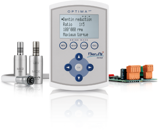 Ritter Dental. Bien Air MCX Micro Motor Kit with Optima Display
